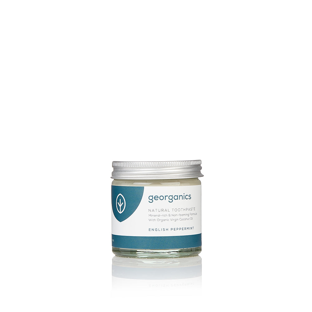 Georganics Natural Toothpaste - English Peppermint – Good Bumblebee